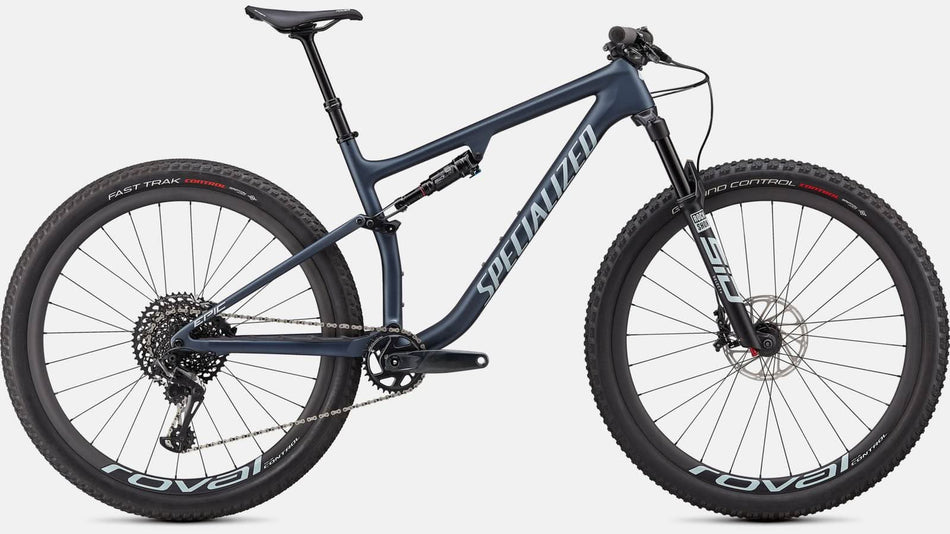 Paint for 2021 Specialized Epic EVO Expert - Satin Cast Blue Metallic ...